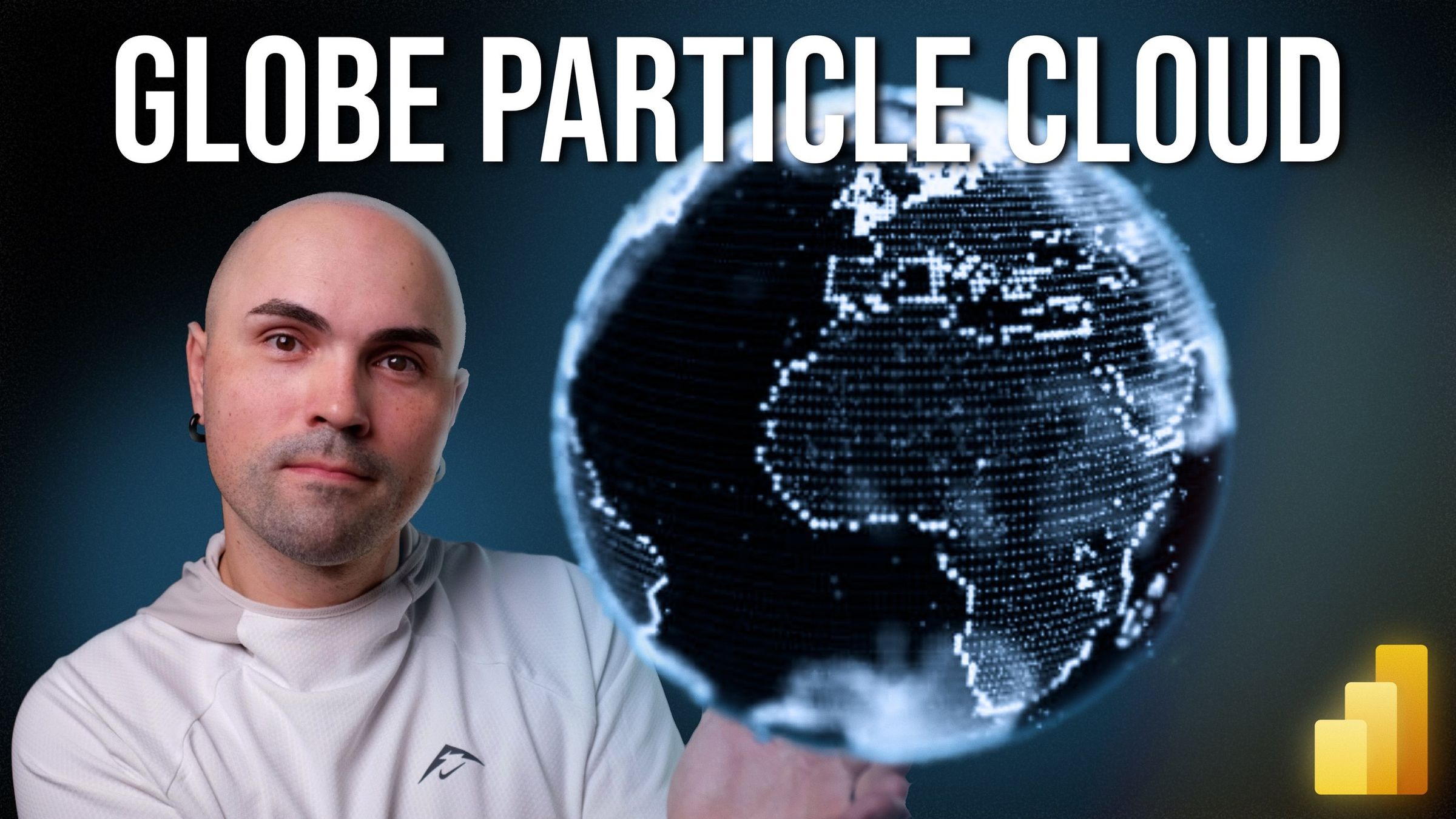 Globe Particle Cloud iN Power BI using Deneb and Vega-Lite | Maxim Anatsko